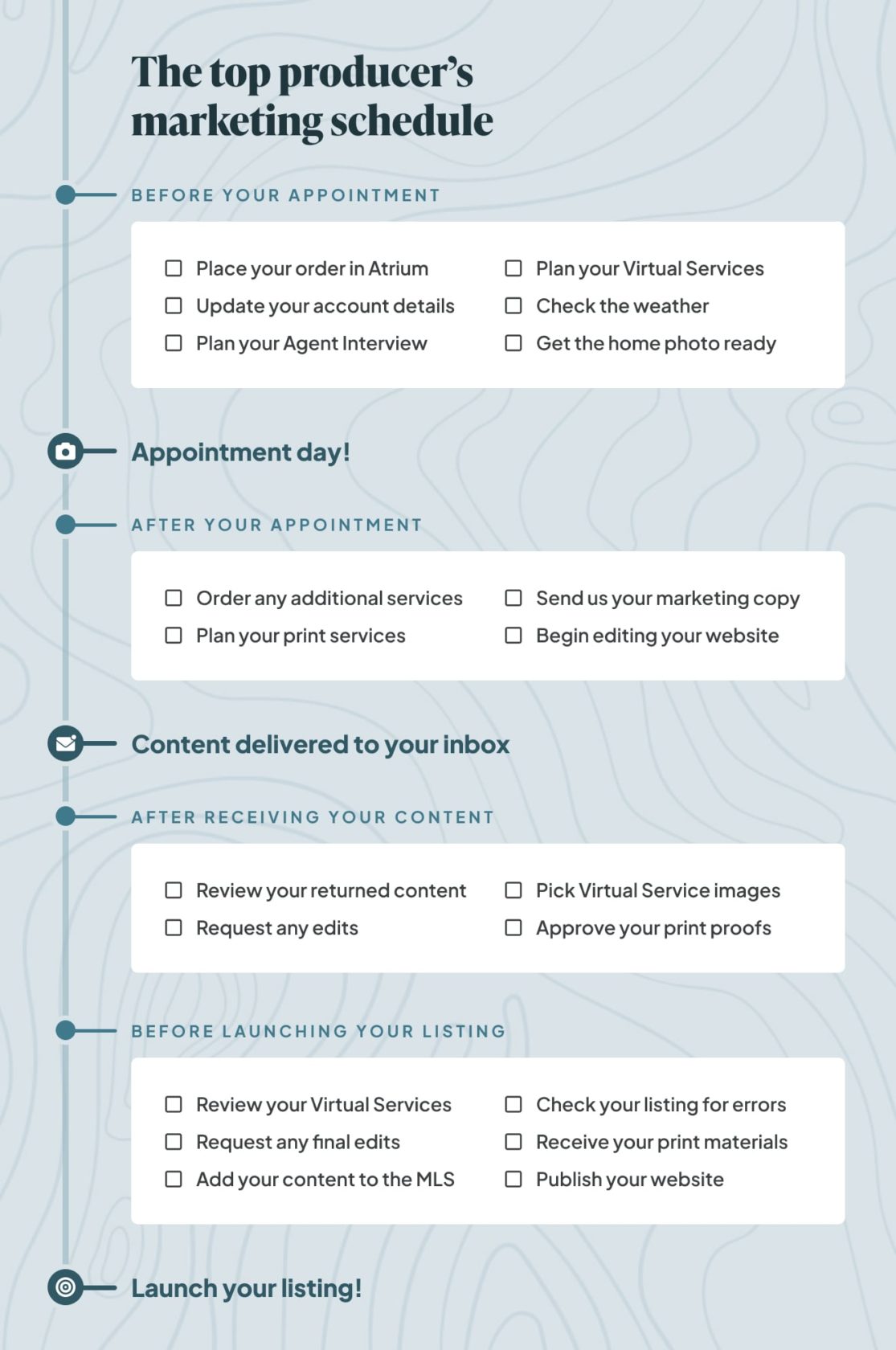 tp-checklist | Open Homes Photography | Real Estate Photography & Marketing